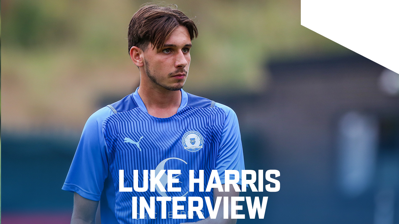 Harris Eager To Get Going | Peterborough United - The Posh